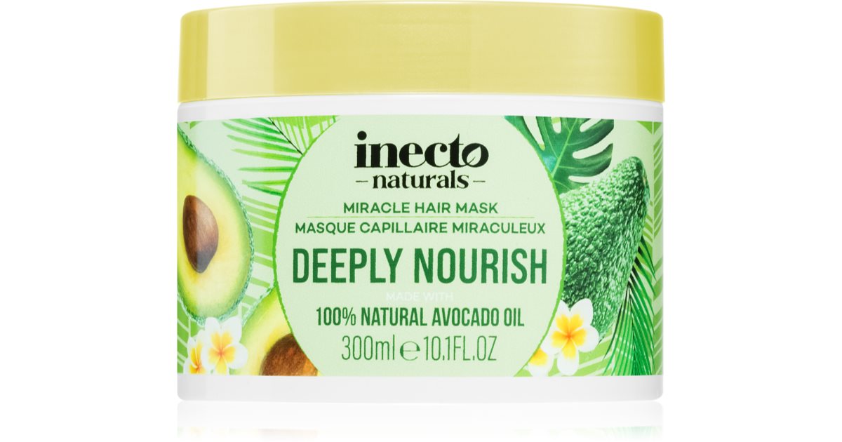 Inecto Avocado tiefenwirksame nährende Maske für das Haar