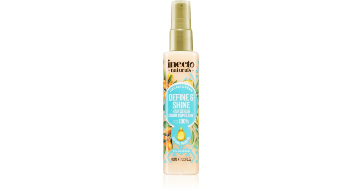 Inecto Dream Crème Define & Shine sérum capilar con aceite de argán ...