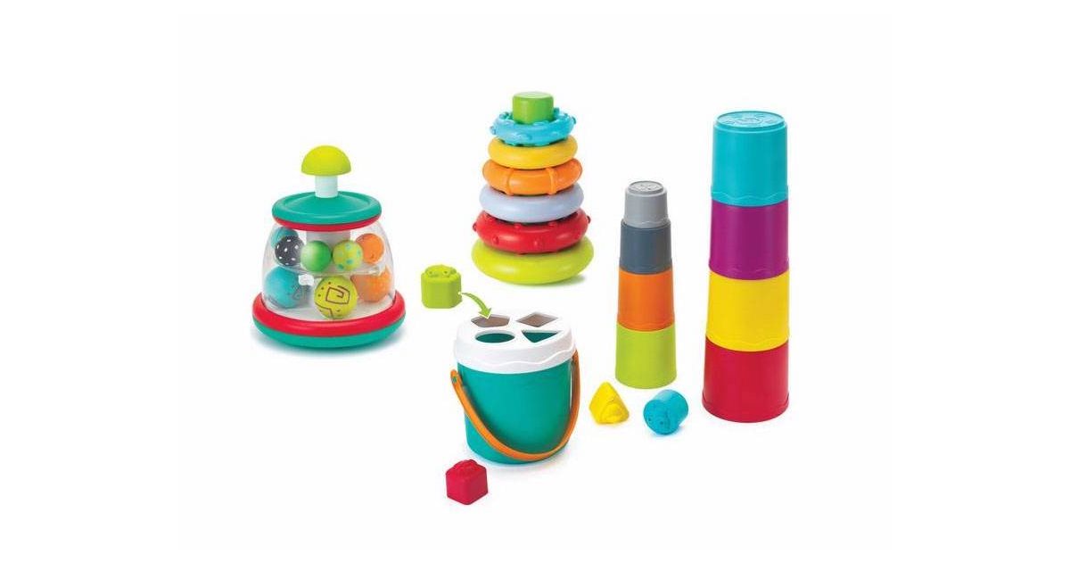 Infantino Stack, Sort & Spin set de juguetes 3 en 1 | notino.es