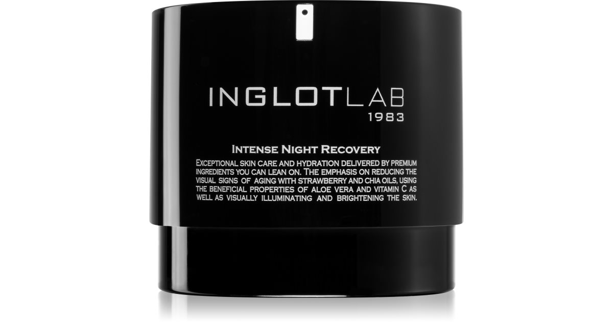 Inglot Lab Intense Night Recovery cuidado de noite intensivo anti-idade ...