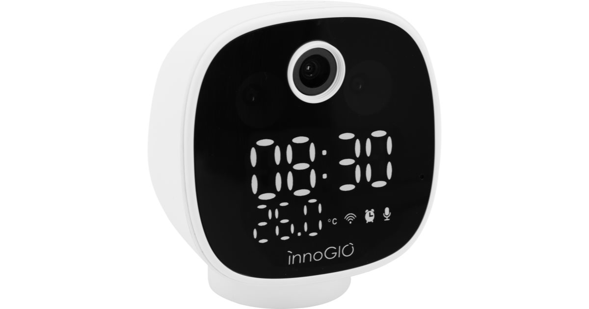 innoGIO GIOSafety Smart Clock caméra Smart Wi-fi d’intérieur | notino.fr