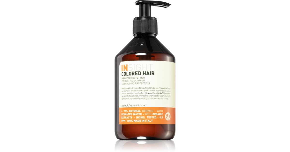 INSIGHT Colored Hair illuminating and strengthening shampoo for ...
