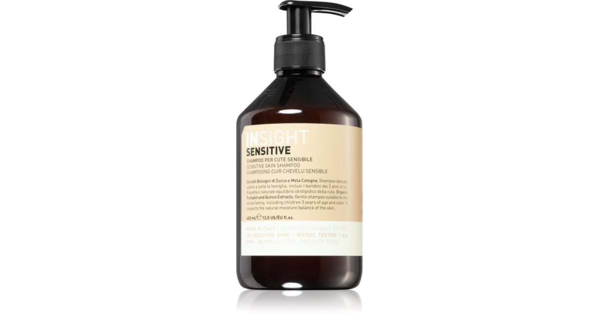 INSIGHT Sensitive shampoing pour cuir chevelu sensible et irrité ...