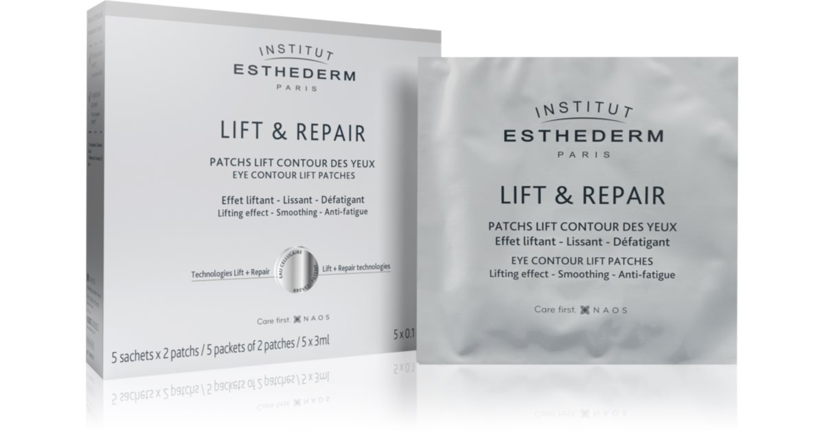 Institut Esthederm Lift & Repair Eye Contour Lift Patches anti-wrinkle ...