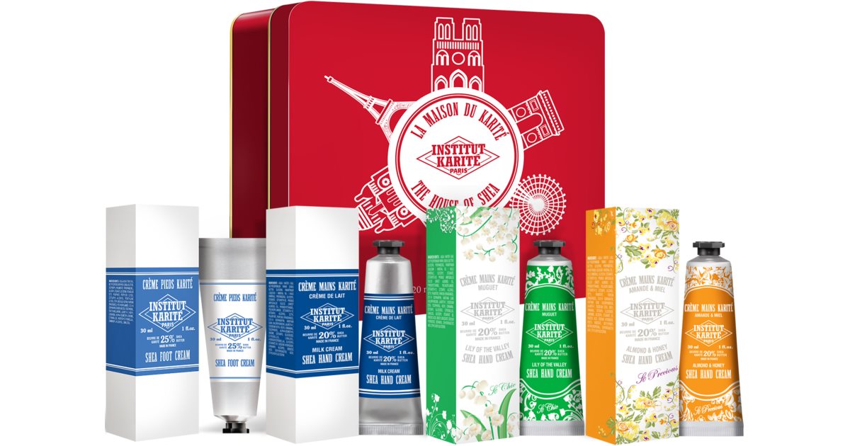 Institut Karité Paris Monuments Gift Set for hands and feet | notino.ie