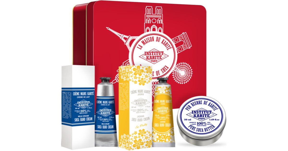 Institut Karité Paris Monuments Gift Set with shea butter | notino.ie