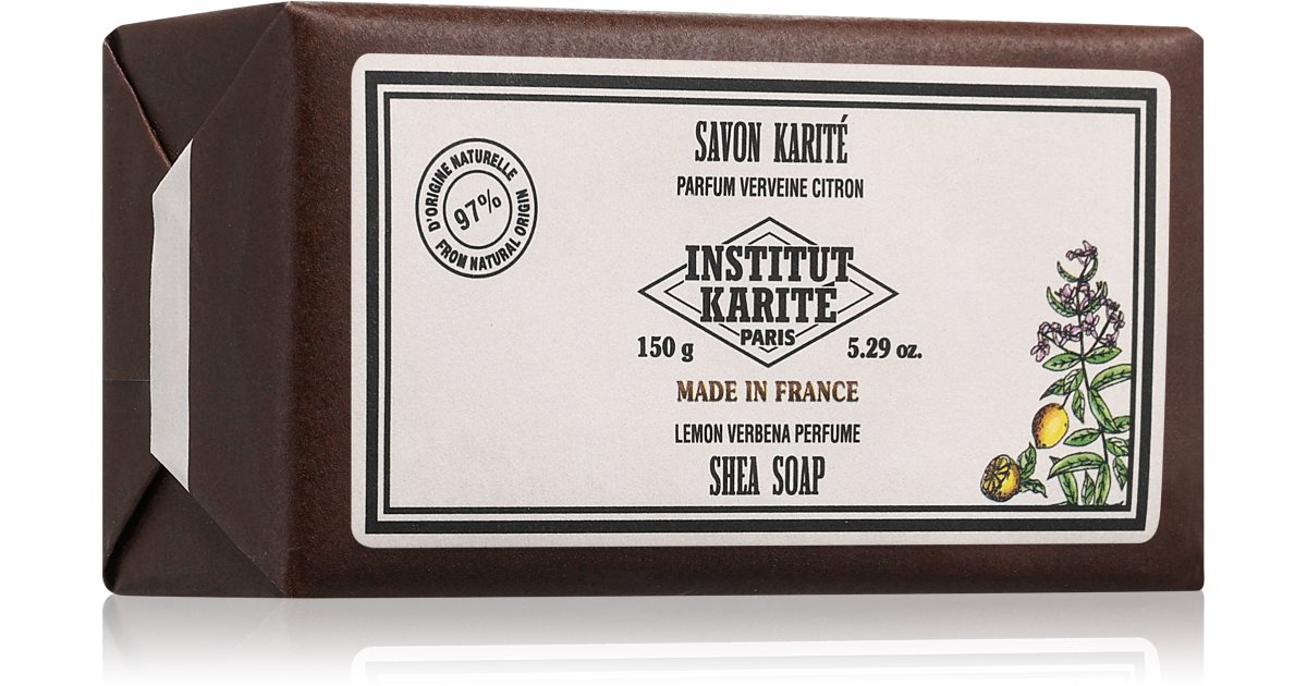 Institut Karité Paris Lemon Verbena Shea Soap sabonete sólido com ...