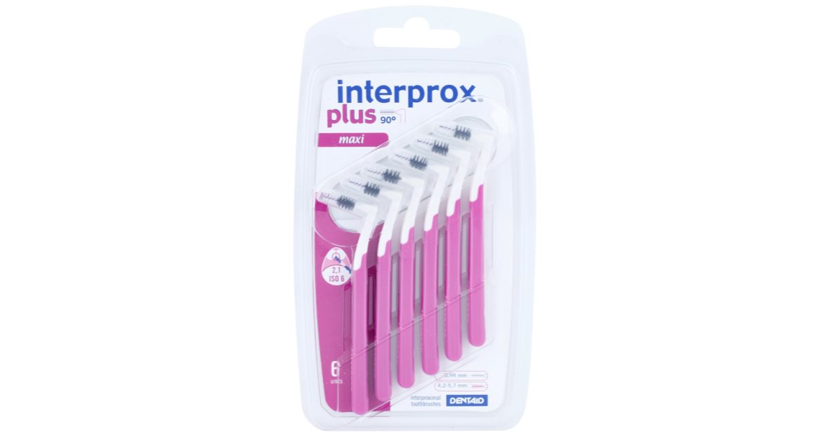 Interprox Plus 90° Maxi Interdental Brushes 6 pcs | notino.se