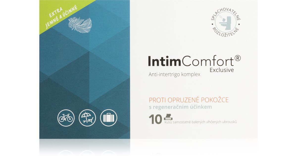 Intim Comfort Anti-intertrigo complex lingettes nettoyantes extra ...