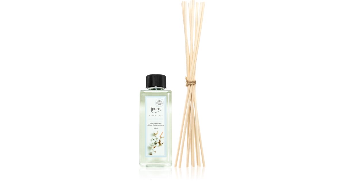 ipuro Essentials Cotton Fields aroma-diffuser navulling + Stokjes ...