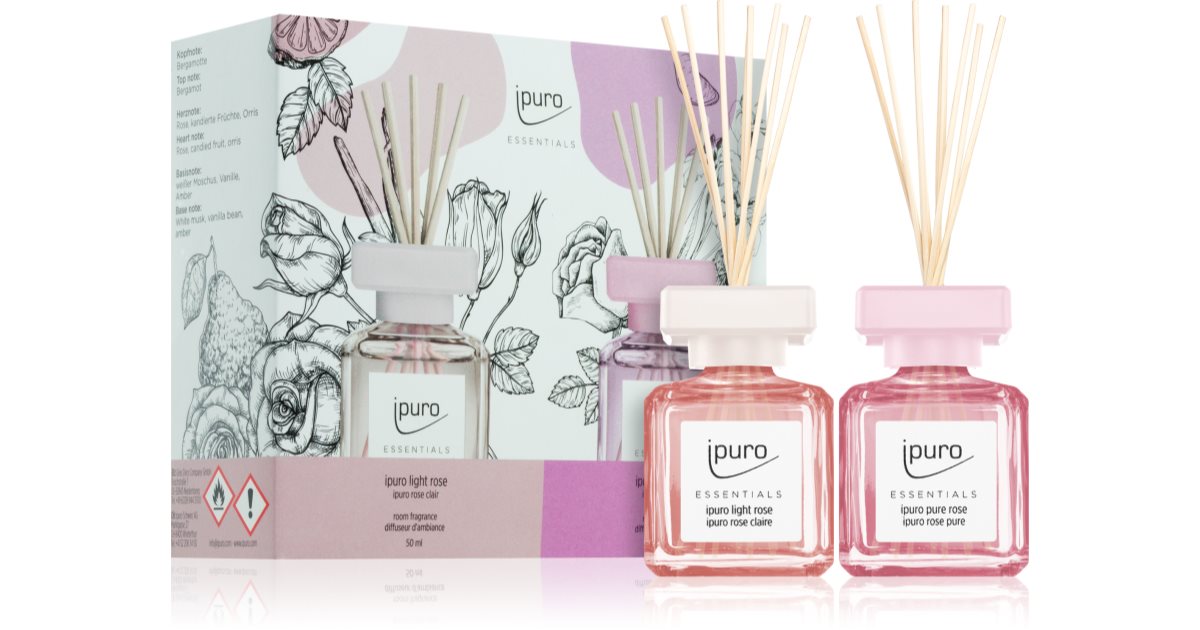 ipuro Essentials Light & Pure Rose coffret | notino.pt