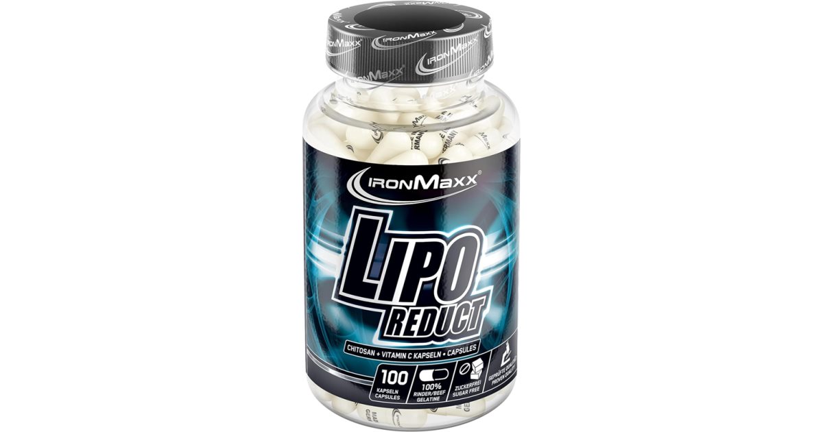 IronMaxx Lipo Reduct 600 capsules à la vitamine C | notino.fr