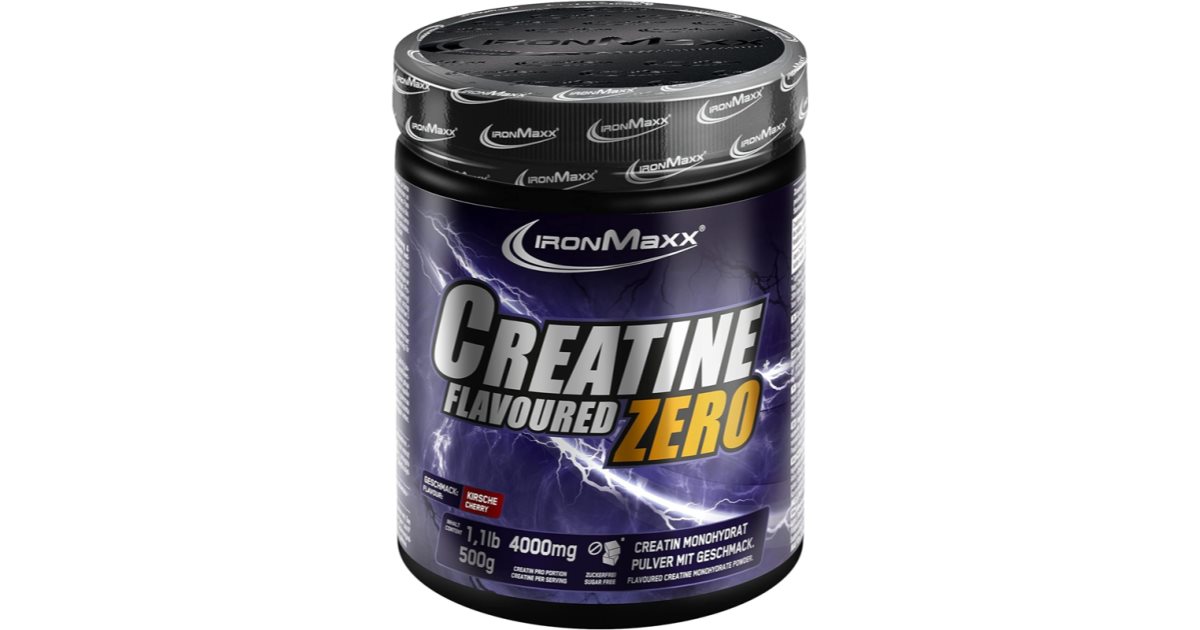 IronMaxx Creatine Flavoured Zero créatine monohydrate | notino.fr