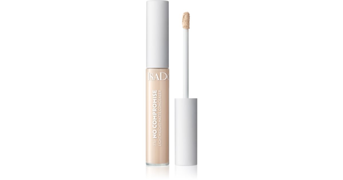 IsaDora No Compromise Lightweight Matte Concealer creamy camouflage ...