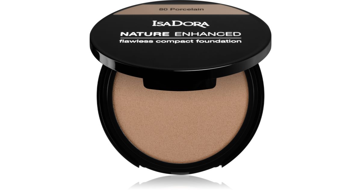 IsaDora Nature Enhanced Flawless Compact Foundation compact cream ...