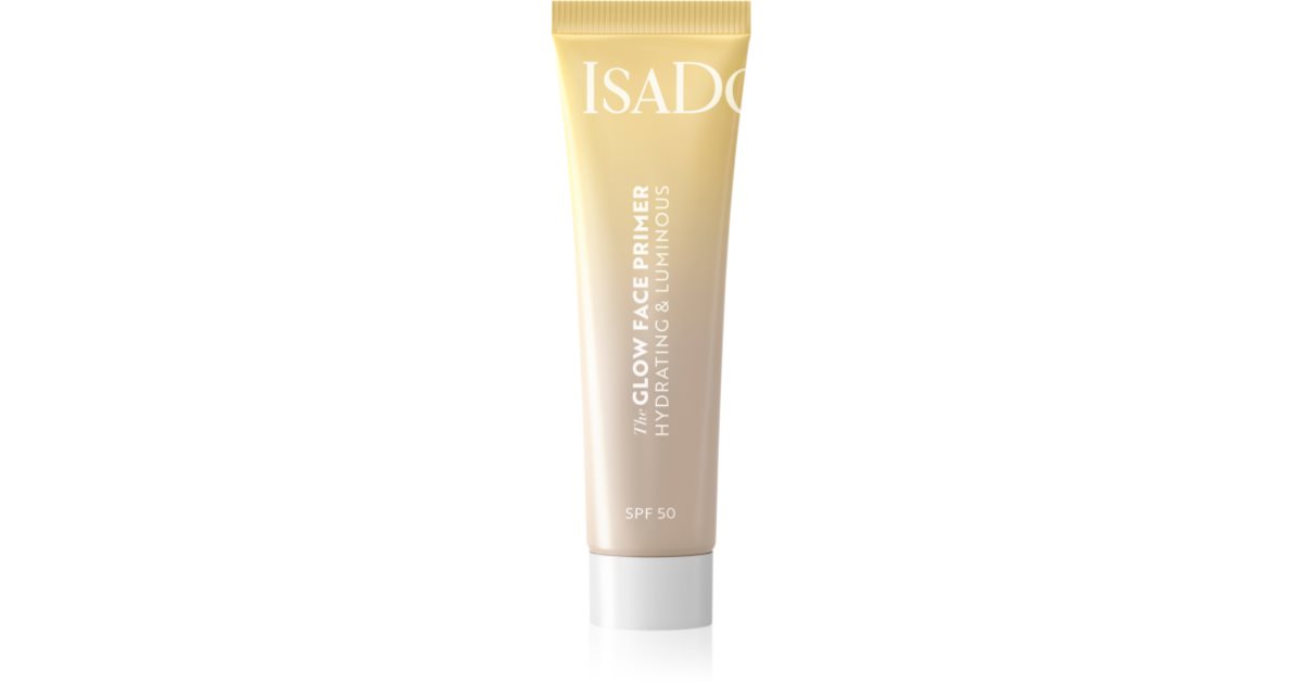 IsaDora Glow Face Primer Hydrating & Luminous base éclat et hydratation ...