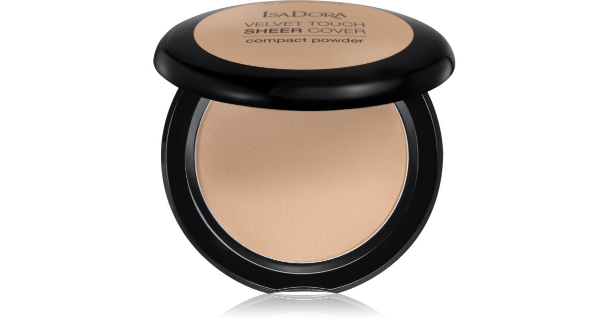 IsaDora Velvet Touch Sheer Cover compact powder | notino.co.uk