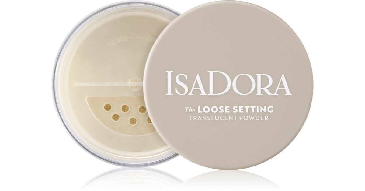IsaDora The Loose Setting Translucent Loose Powder for the perfect look ...