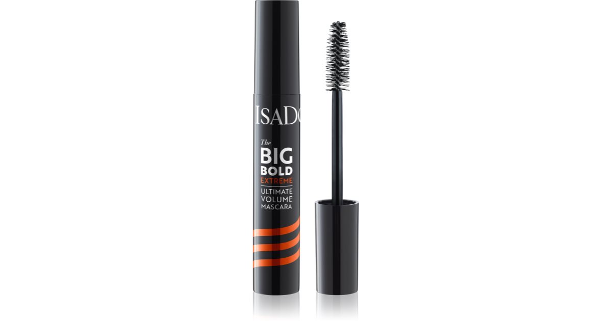 IsaDora Big Bold Extreme Ultimate Volume Mascara máscara de pestañas ...