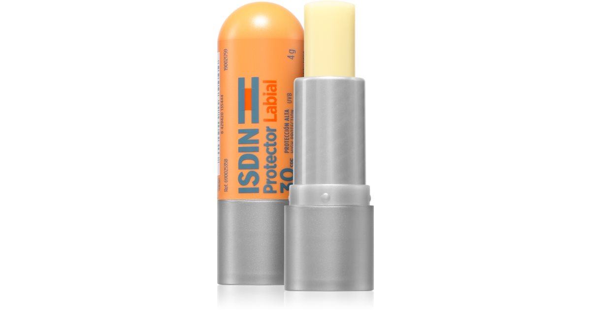 ISDIN Protector Labial SPF 30 bálsamo labial contra la radiación solar ...