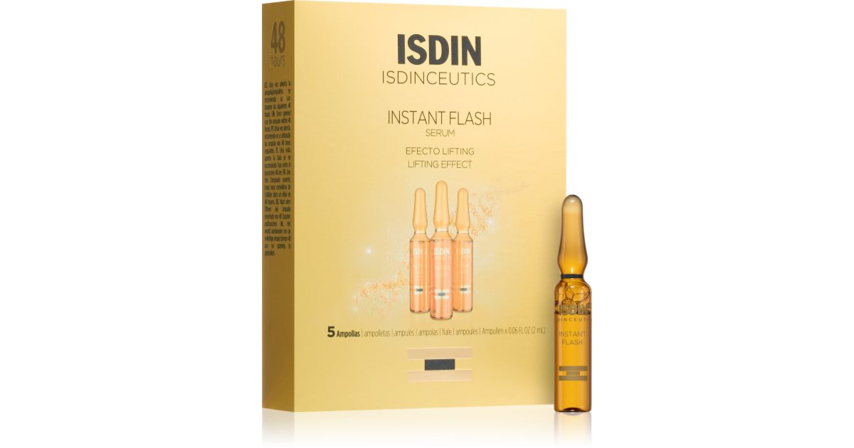 ISDIN Isdinceutics Instant Flash зміцнююча сироватка з ліфтинговим ...