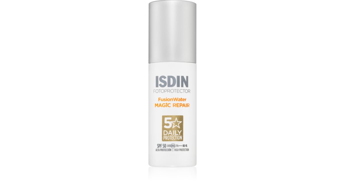 ISDIN Fotoprotector FusionWater Magic Repair protection fluid to ...