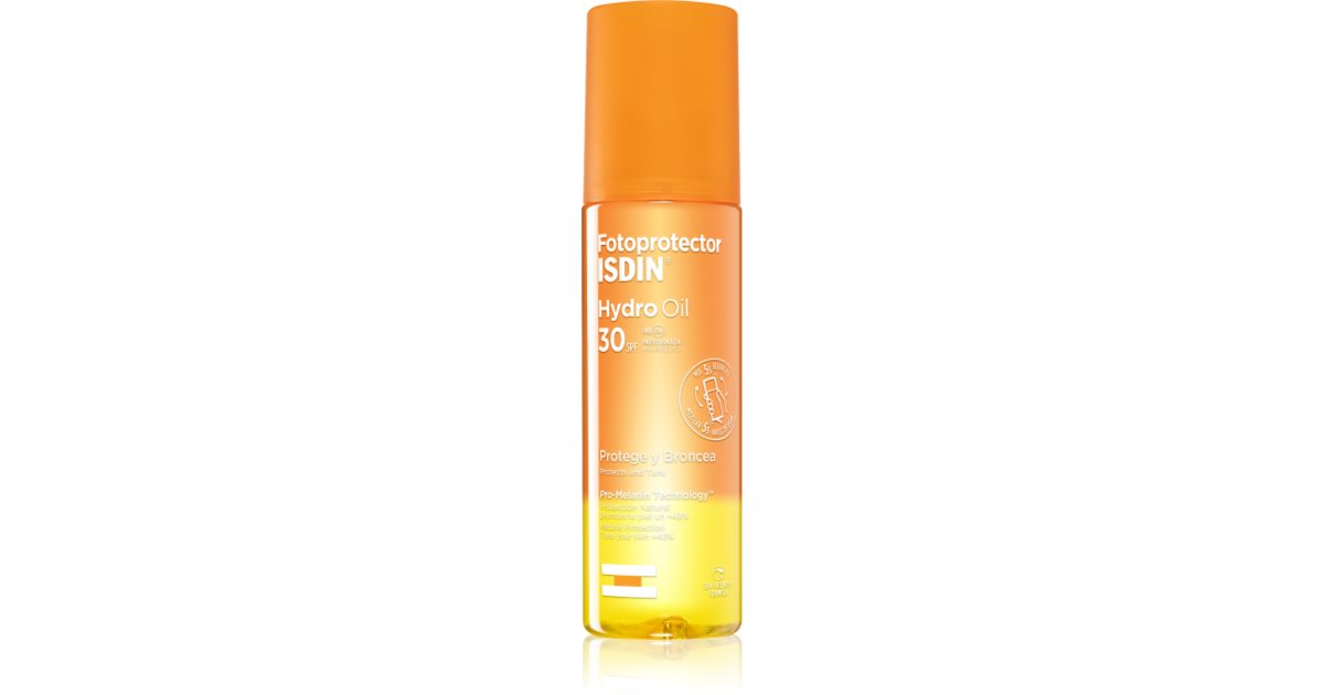 ISDIN Hydro Oil sunscreen spray SPF 30 | notino.co.uk