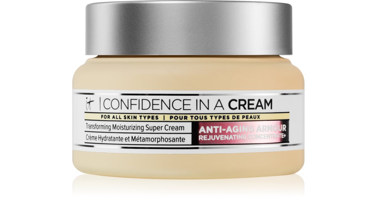 IT Cosmetics Confidence In a Cream crème hydratante visage anti-âge ...