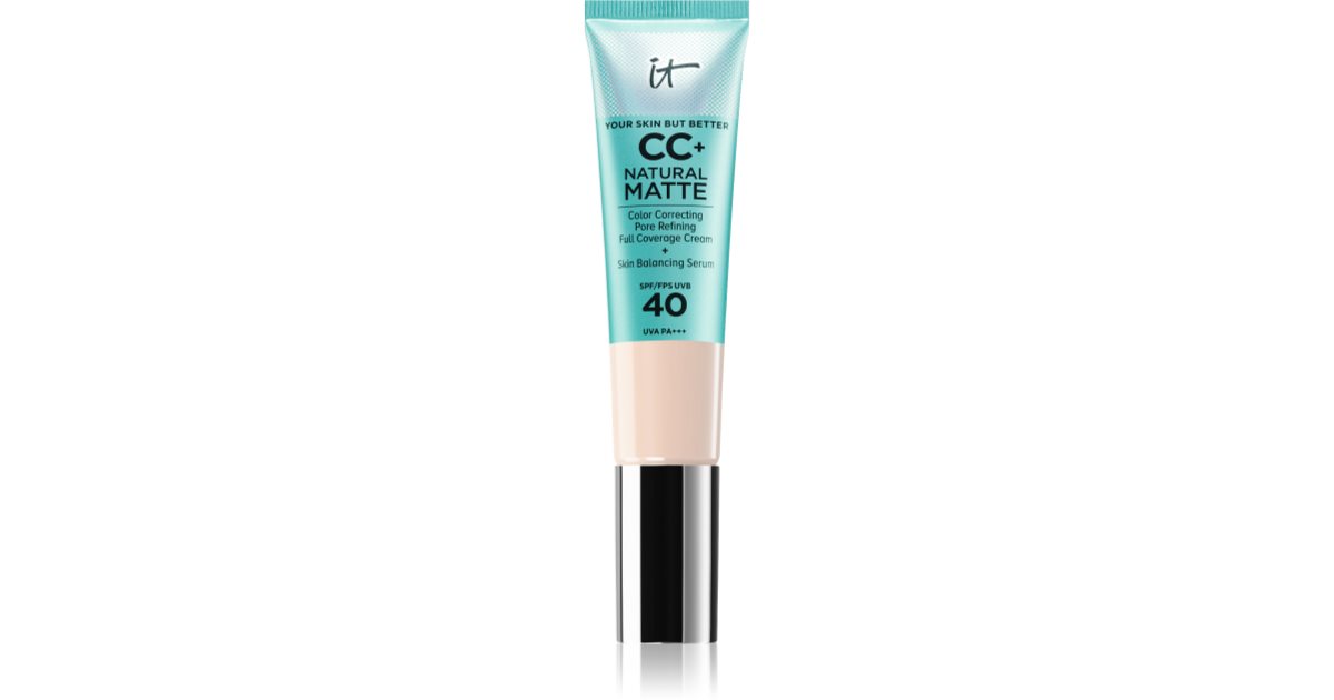 IT Cosmetics Your Skin But Better CC+ Natural Matte CC krém pro matný ...