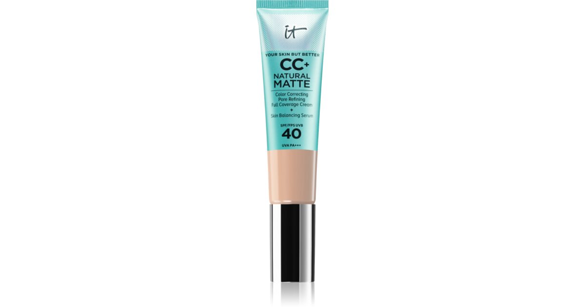 IT Cosmetics Your Skin But Better CC+ Natural Matte CC крем за матиране ...