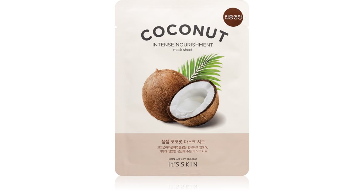 It´s Skin The Fresh Mask Coconut Extra Hydrating and Nourishing Sheet ...