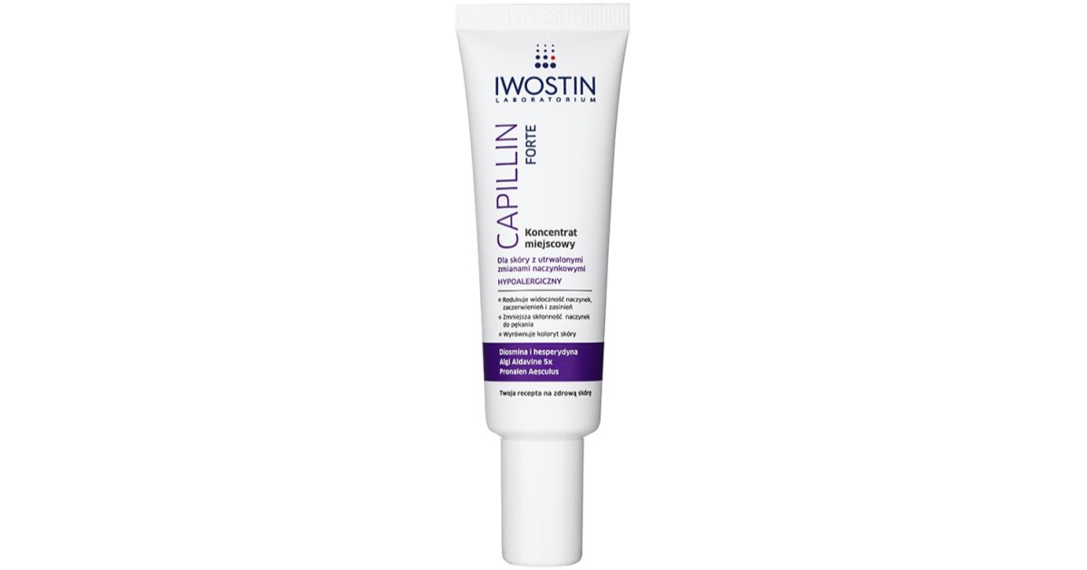 Iwostin Capillin Forte concentrado para veias dilatadas para tratamento ...