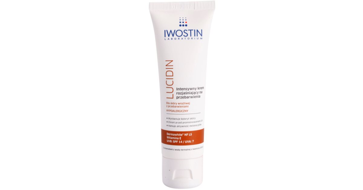 Iwostin Lucidin Intensive Skin Lightening Cream for Pigment Spots ...