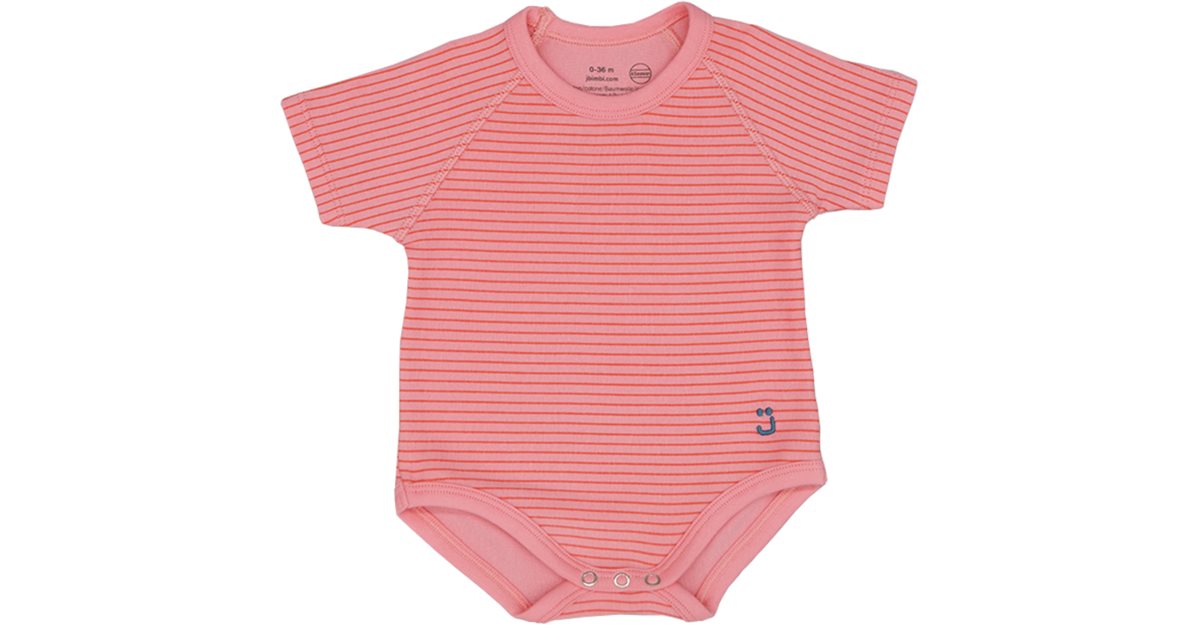 J BIMBI 4SEASON STRIPES Coral Red rostoucí body | notino.cz