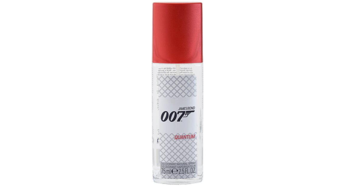 James Bond 007 Quantum Perfume Deodorant for Men 75 ml | notino.co.uk