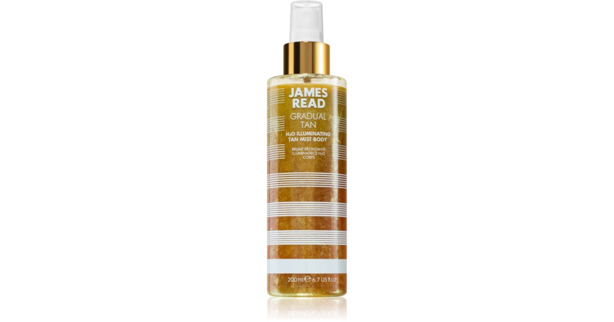 James Read Gradual Tan H2O Illuminating Self-Tanning Mist for the body ...