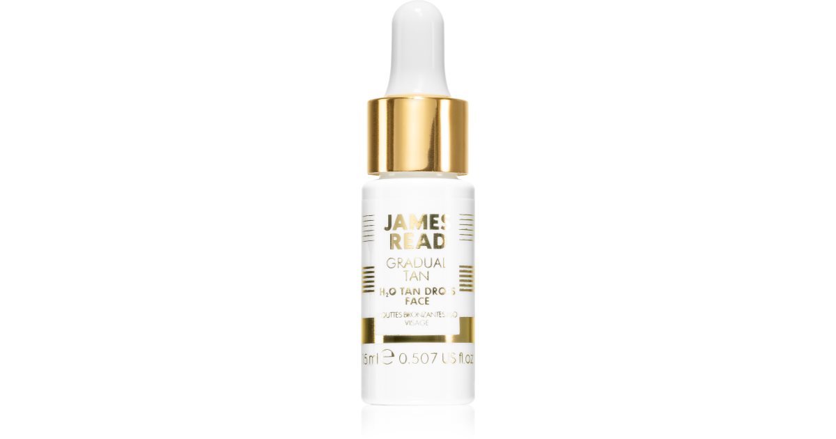 James Read Gradual Tan H2O Tan Drops Self-Tanning Drops for the face ...