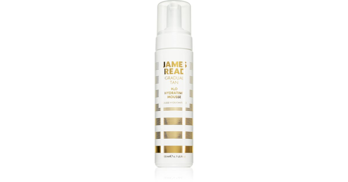 James Read Gradual Tan H2O Hydrating Mousse self-tanning mousse with ...