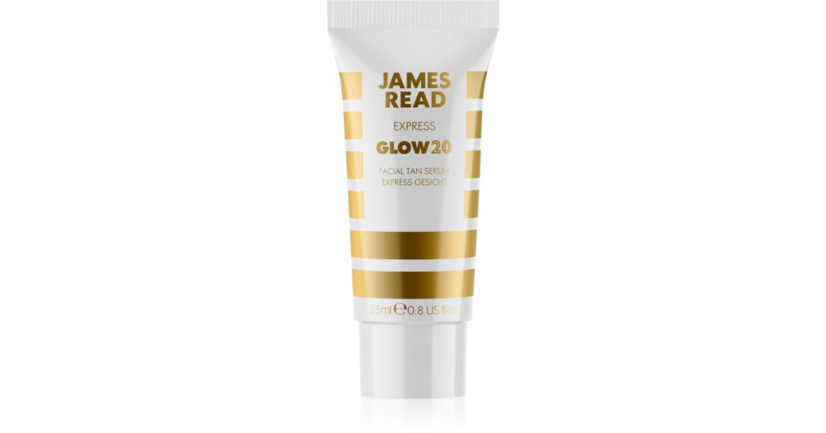 James Read GLOW20 Facial Tanning Serum self-tanning face serum | notino ...