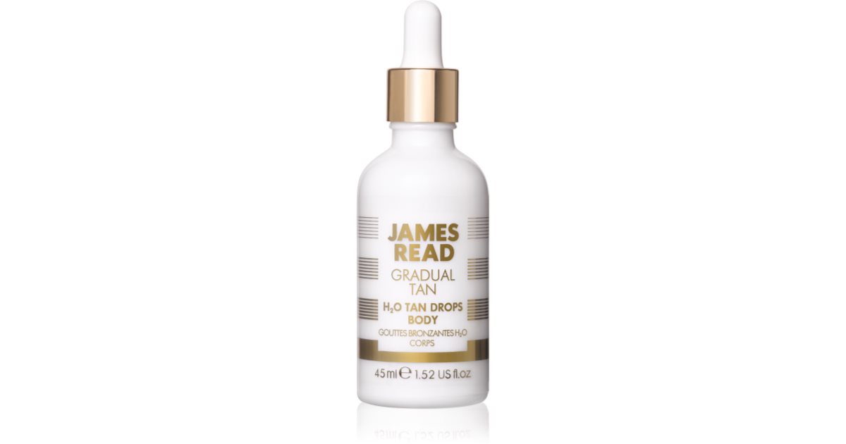 James Read Gradual Tan H2O Tan Drops self-tanning drops for the body ...