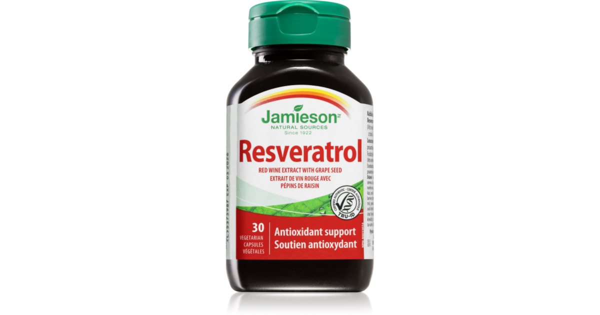 Jamieson Resveratrol 50 mg red wine extract Kapseln mit ...