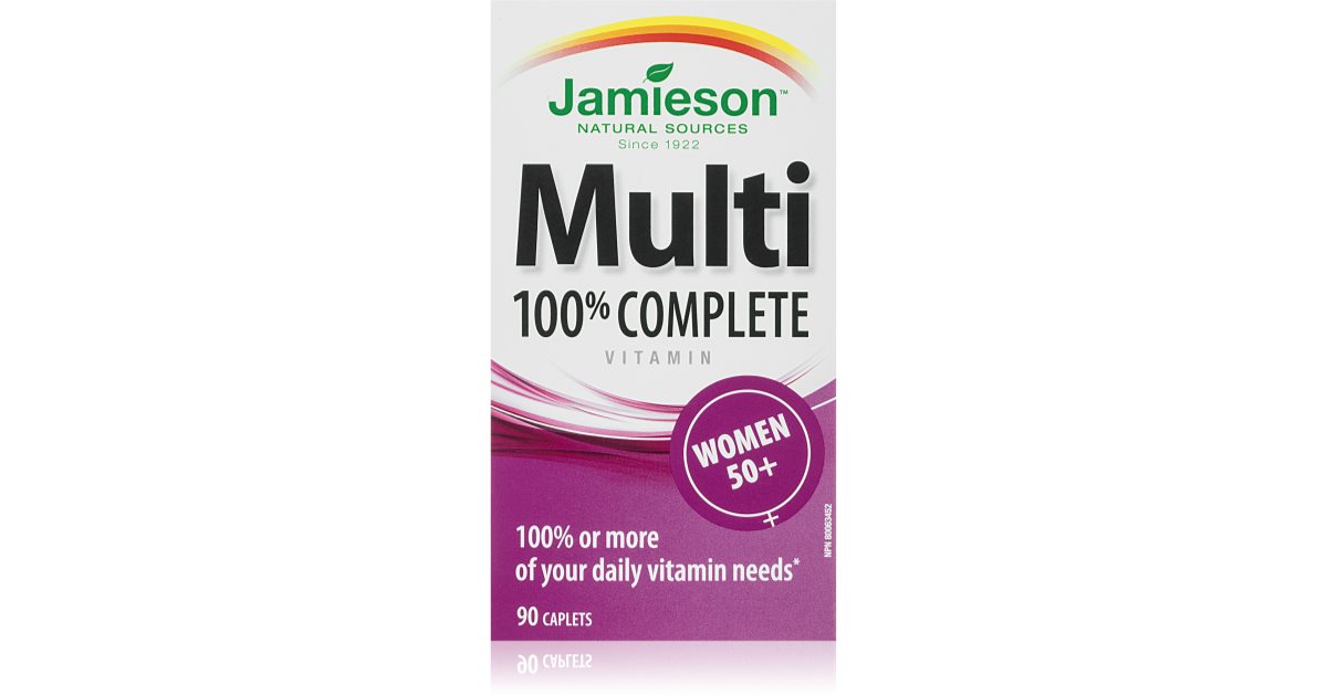 Jamieson Multi 100% Complete Vitamin Women 50+ tablety s ...