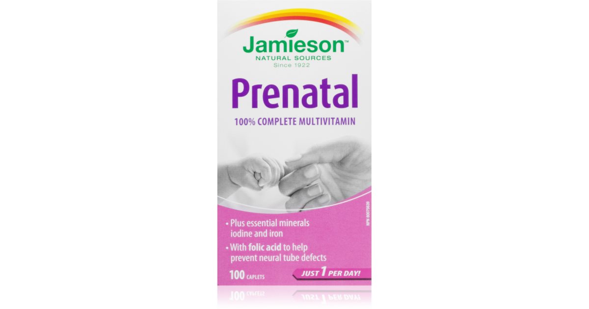 Jamieson Prenatal 100% Complete Multivitamin Tabletten für Schwangere ️ ...