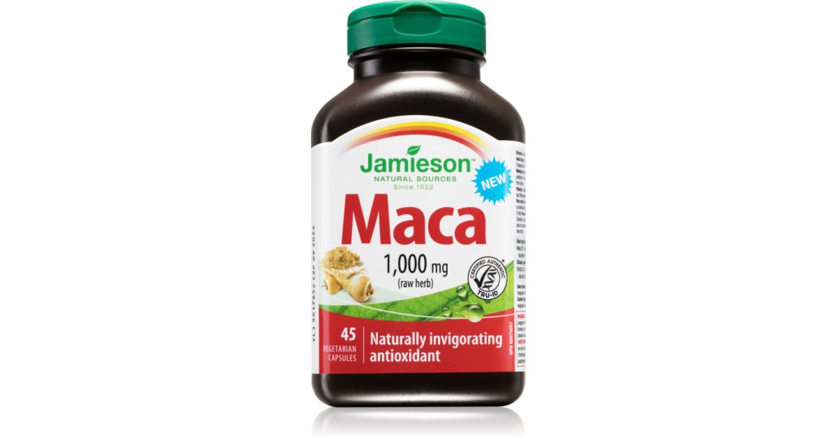 Jamieson Maca 1000 mg Kapseln mit Pflanzenextrakten | notino.at