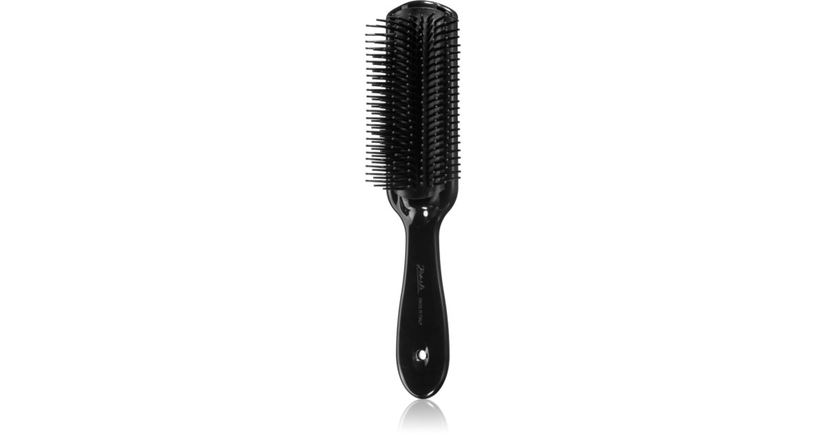 Janeke Professional Black Color Hair-Brush oval hair brush | notino.co.uk