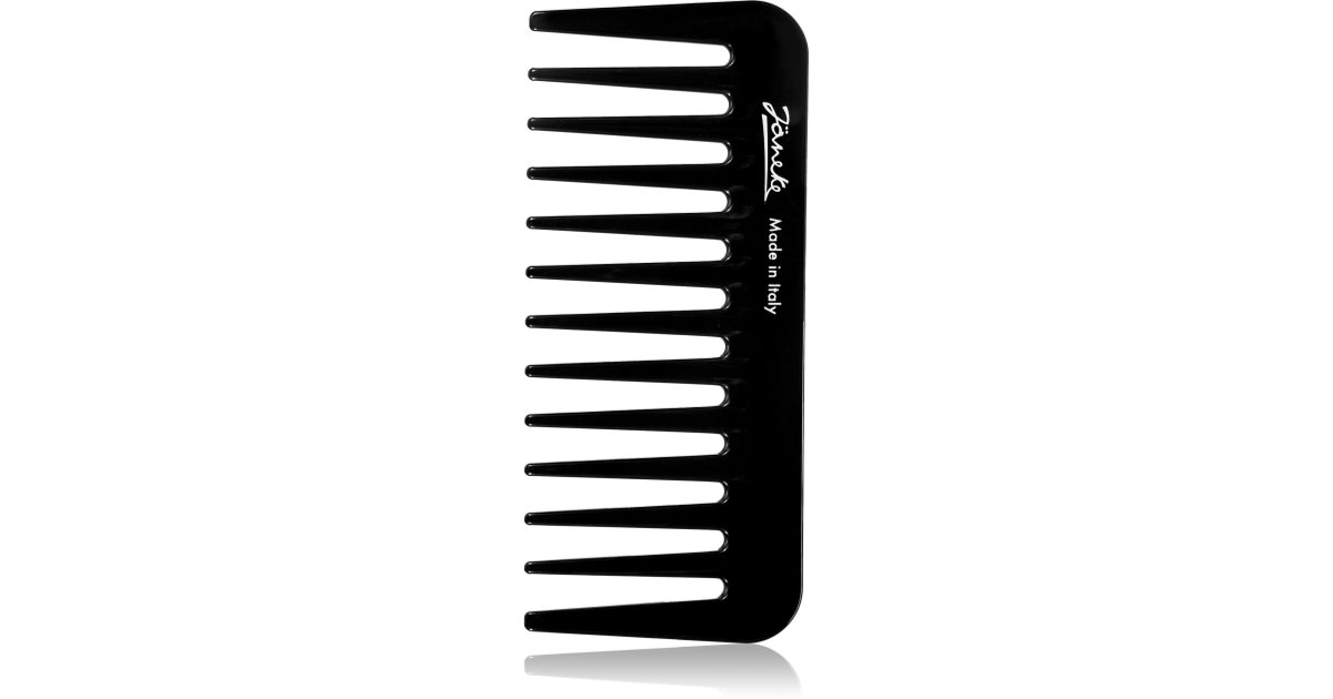 Janeke Black Line Small Supercomb Comb for the application of gel ...