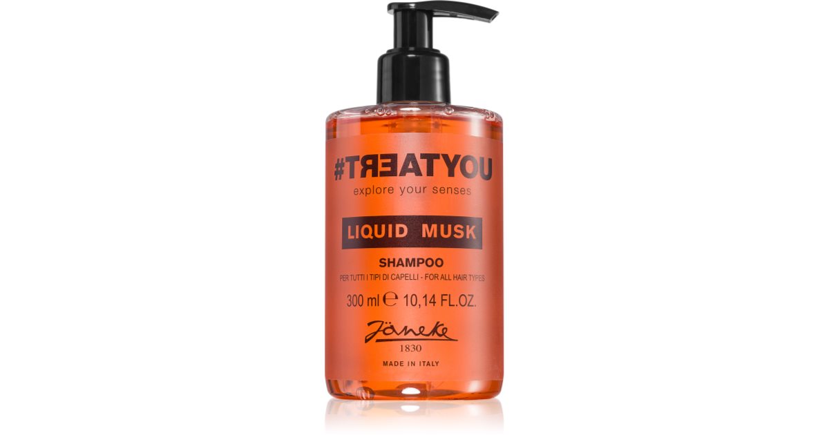 Janeke Treat You Liquid Musk moisturising shampoo for hair | notino.co.uk