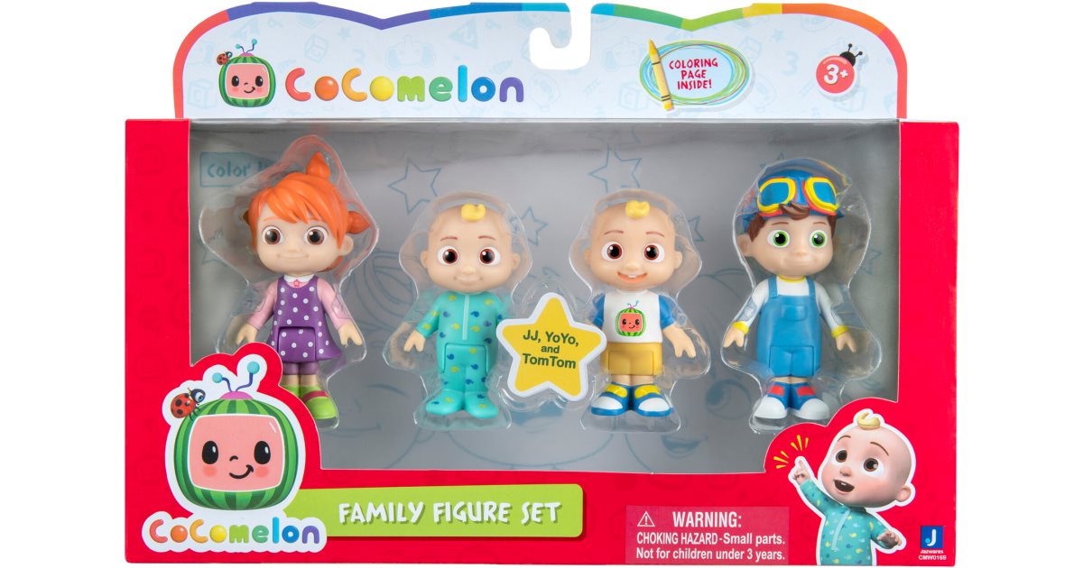 Jas Cocomelon Family Figure Set комплект играчки | notino.bg