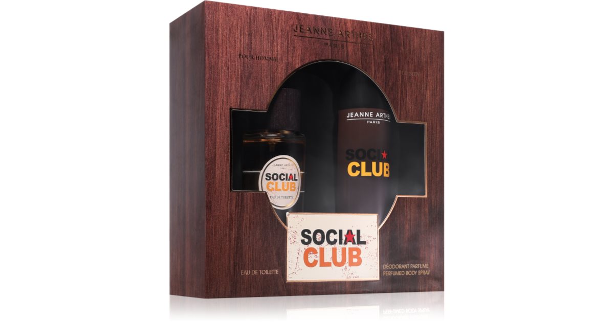 Jeanne Arthes Social Club подарунковий набір для чоловіків Великий ...