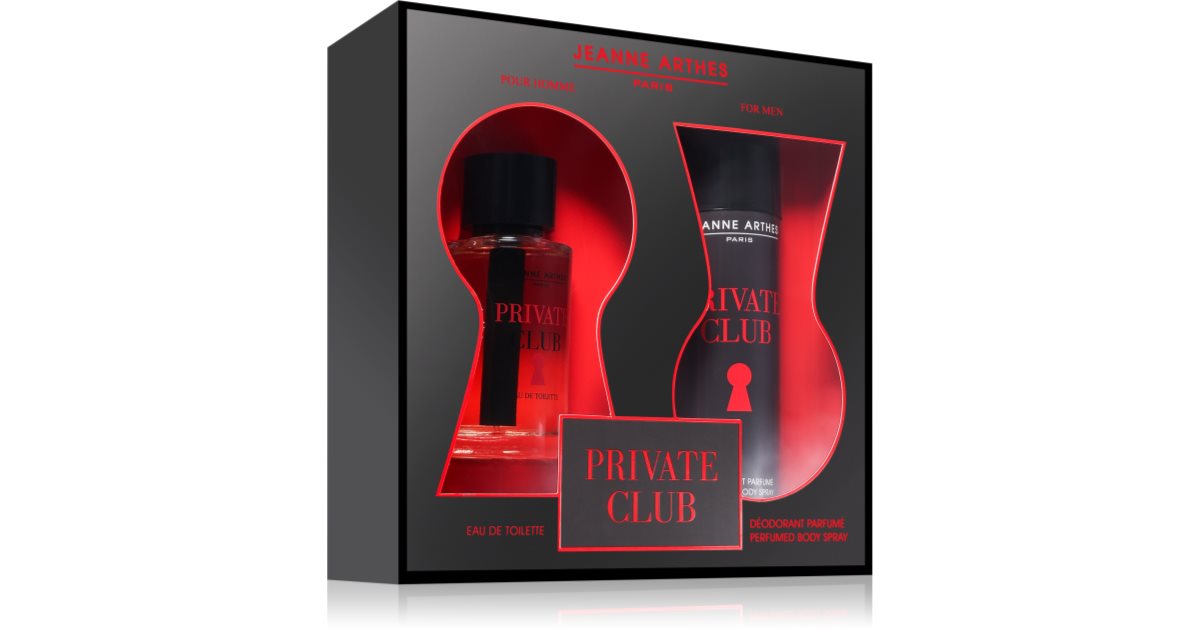 Jeanne Arthes Private Club coffret cadeau pour homme | notino.fr